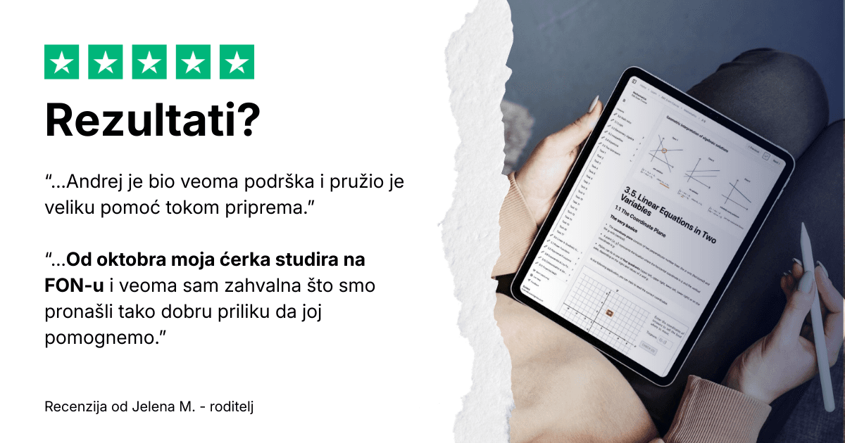 Upiši FON - Kurs za Prijemni Ispit | MojPrijemni